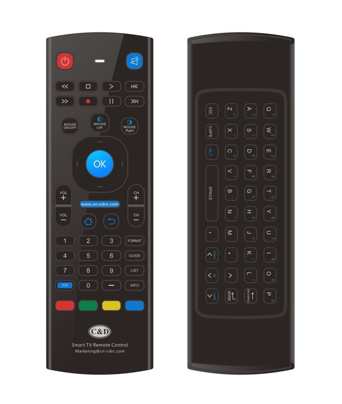 RS091 Smart Remote Control with Air Mouse | OEM Ready