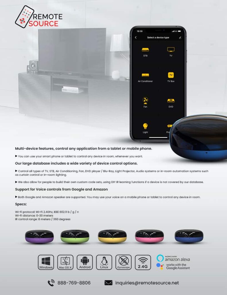 Virtual Remote Control- Remote Control for Mobile and Tablets