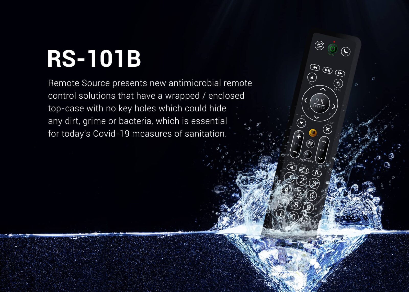 Antibacterial Remote Control