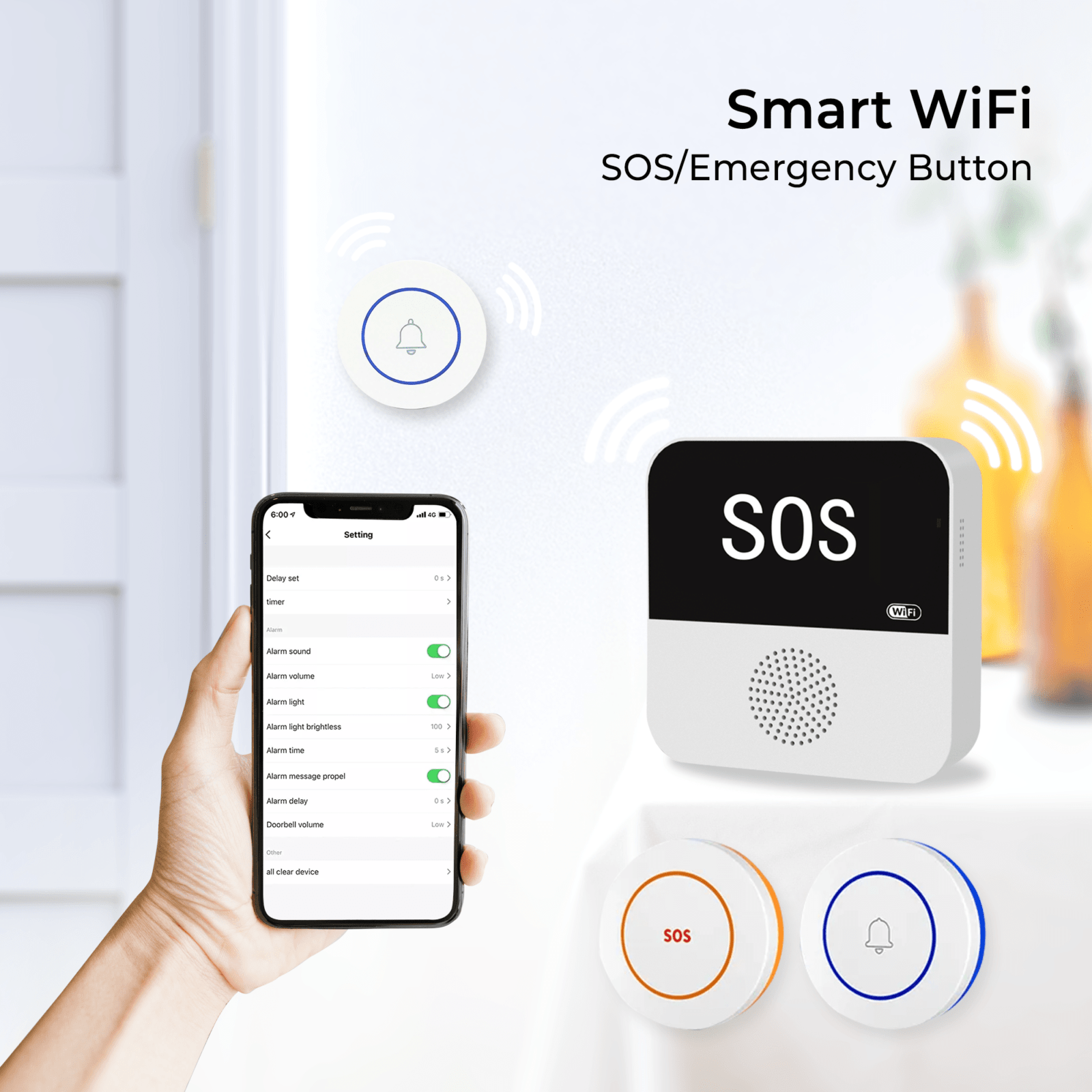 Wi-Fi Emergency Signal Device - Custom Remote Controls - Remote Control ...